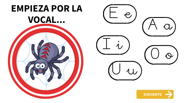 EMPIEZA POR LA VOCAL --- | Genially