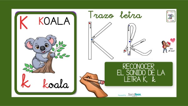 TRAZO LETRA K | Genially