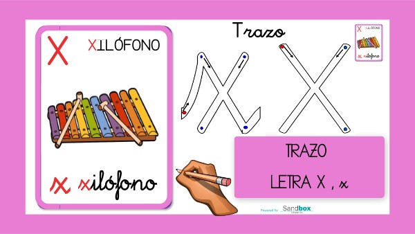 TRAZO LETRA X | Genially