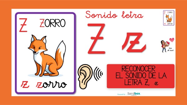 SONIDO LETRA Z | Genially