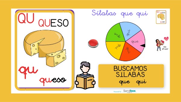 SILABAS QUE , QUI