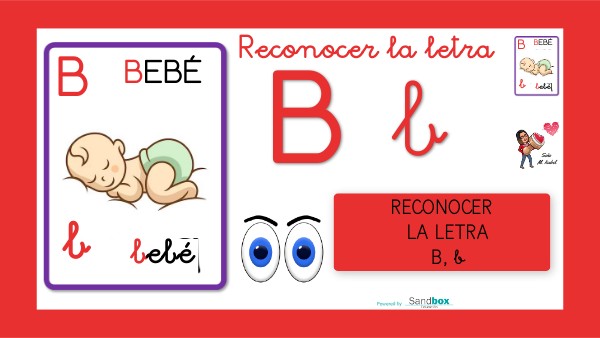 RECONOCER LA LETRA B | Genially
