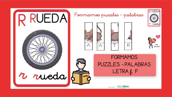 FORMAMOS PUZZLES - PALABRAS LETRA R | Genially