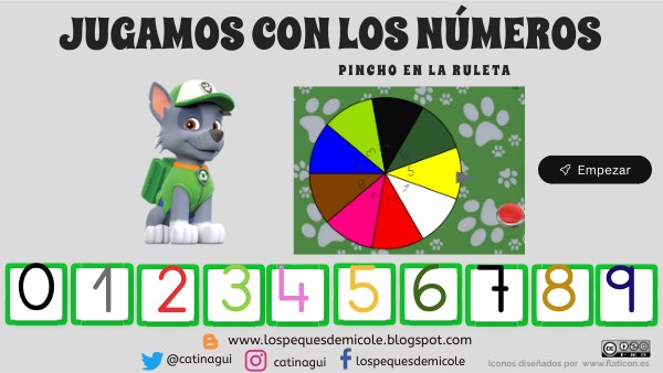 JUGAMOS CON LOS NÚMEROS