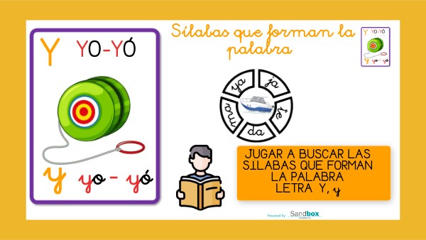 SÍLABAS QUE FORMAN LA PALABRA LETRA Y