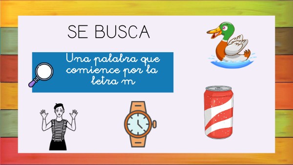 RECONOCER EL SONIDO M