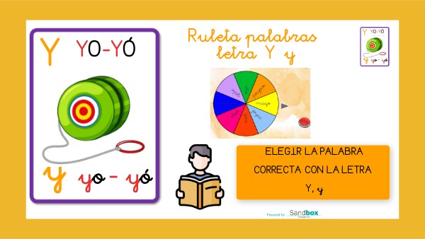RULETA PALABRAS LETRA Y
