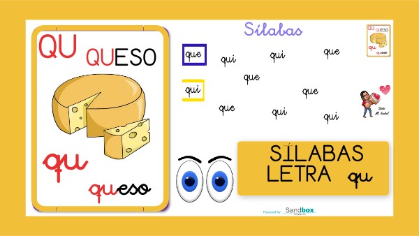 BUSCAR LAS SÍLABAS QUE QUI | Genially