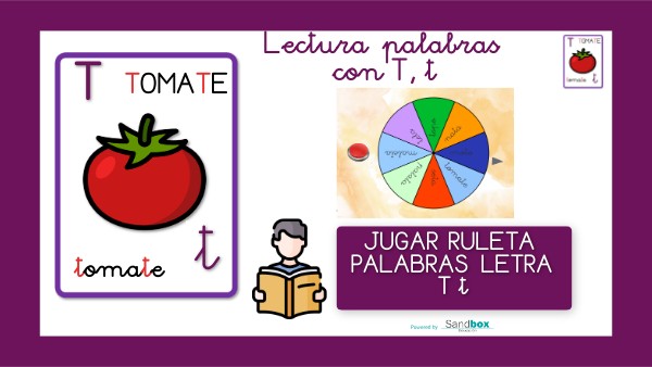 RULETA PALABRAS CON LA LETRA T | Genially