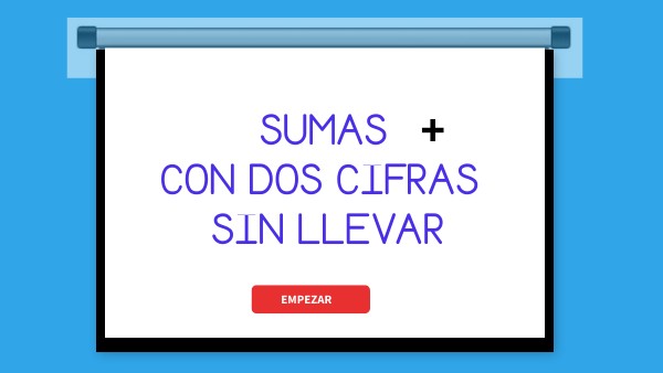 SUMAS DE DOS CIFRAS SIN LLEVAR