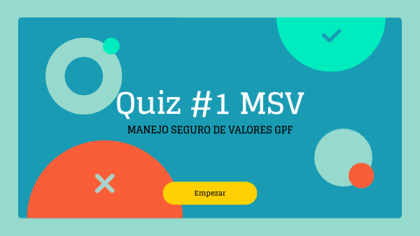 QUIZ # 1 MSV 2020 | Genially