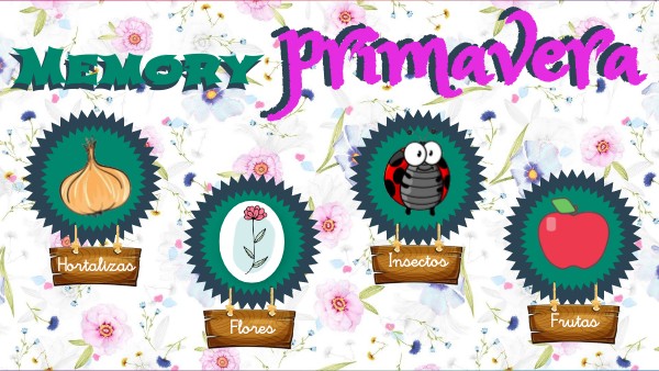 MEMORY PRIMAVERA | Genially