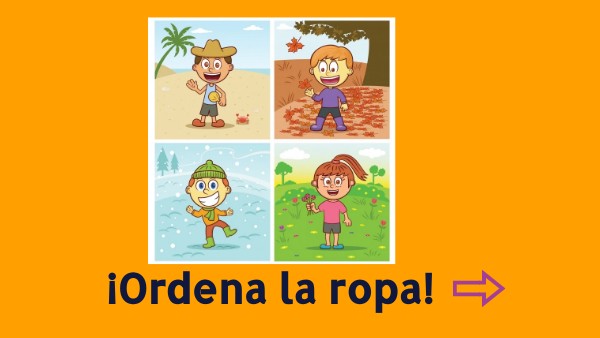 ROPA Y ESTACIONES DEL AÑO | Genially