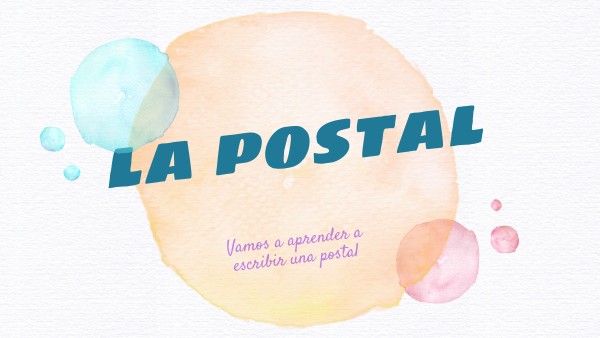 LA POSTAL | Genially