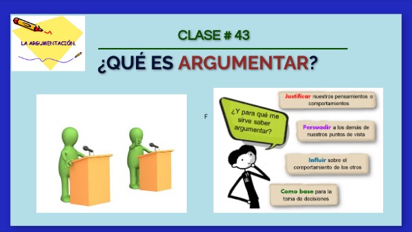 1BGU-FIL - ¿Qué es argumentar? | Genially