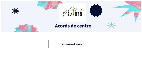 Acords de centre EDC | Genially