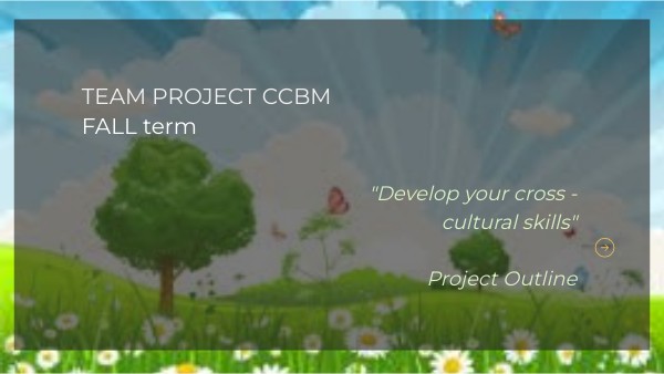 TEAM PROJECT CCBM FALL 2022
