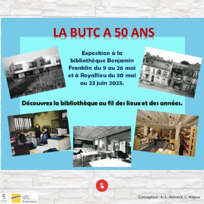 Exposition BUTC 50 ans | Genially