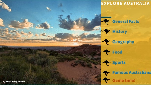 Australia, here we come | Genially