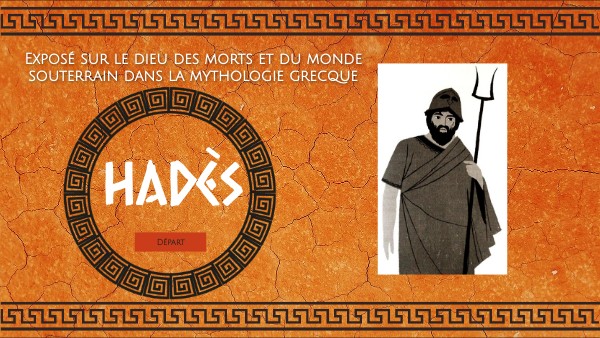Présentation Exposé Hadès | Genially