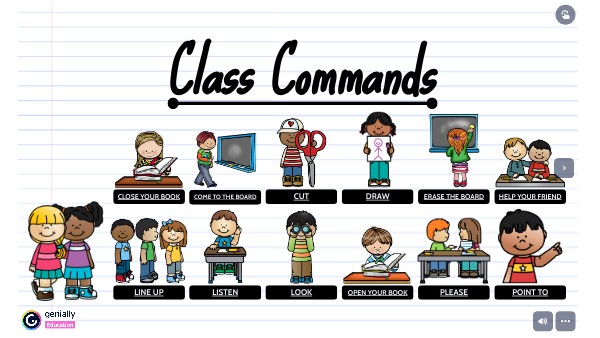 Class Commands | Genially