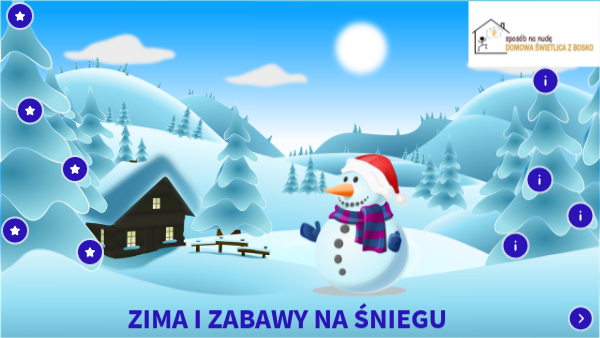 Zima i zabawy na śniegu | Genially