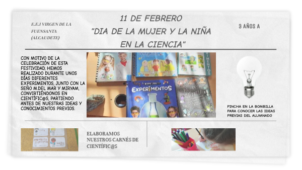LA MUJER Y LA NIÑA EN LA CIENCIA (11 FEBRERO 2021) | Genially