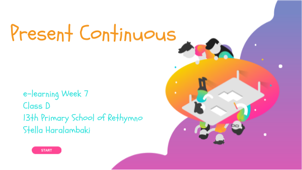 present continuous | Genially