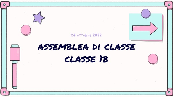 classe 1B-24-10-2022 | Genially