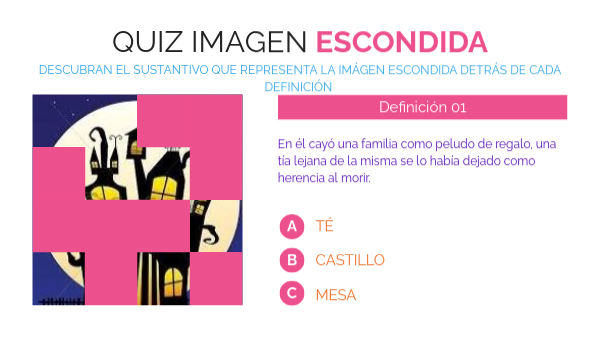 DESCUBRE LA IMÁGEN ESCONDIDA | Genially