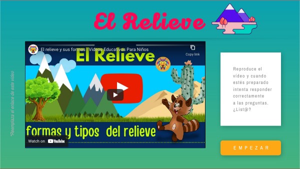 El Relieve EESS | Genially