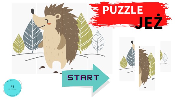 Puzzle. Jeż | Genially
