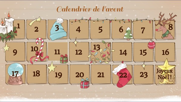 calendrier 2023 | Genially