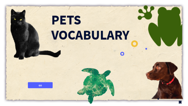 PETS VOCABULARY | Genially