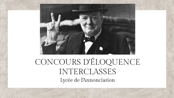 Copie - Concours d'éloquence - Présentation | Genially