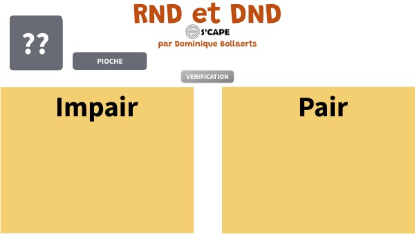 RND et DND | Genially