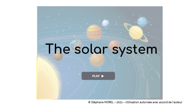 The solar system | Genially