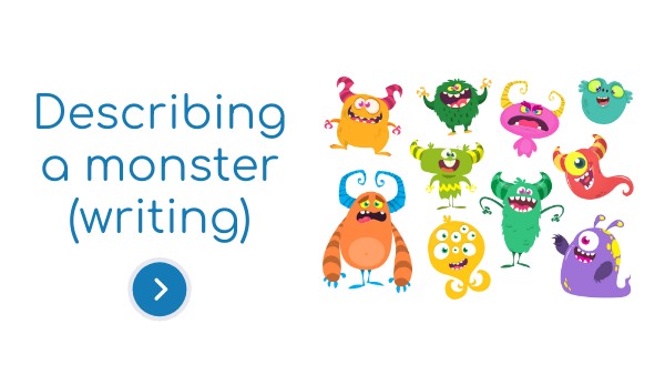 Describing a monster (reading) | Genially