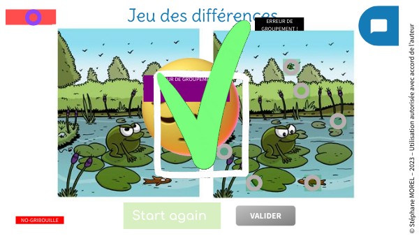 Jeu différences | Genially