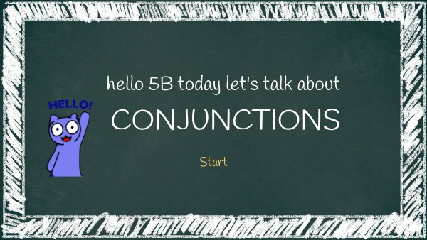 conjunctions 4ab | Genially