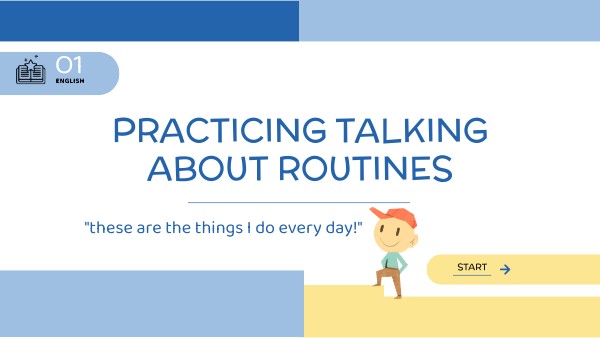 routines, lesson 6, practice