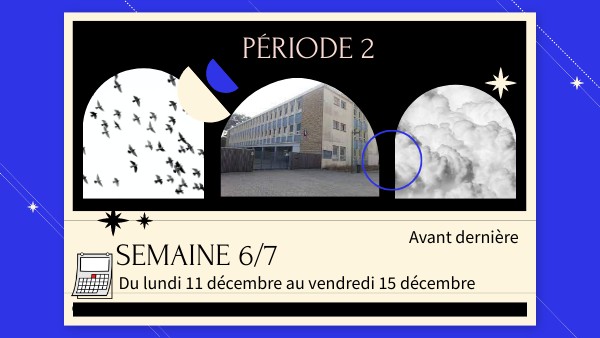 Semaine 6 Période 2 CM1 CM2 | Genially