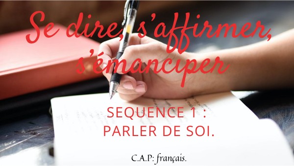 CAP1(fr):se dire | Genially