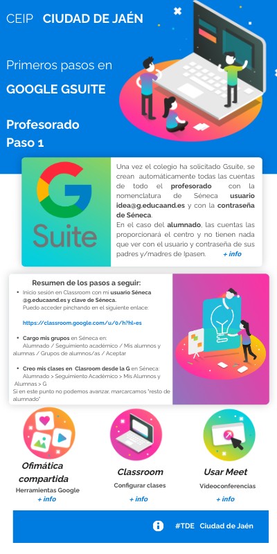 PRIMEROS PASOS GSUITE | Genially