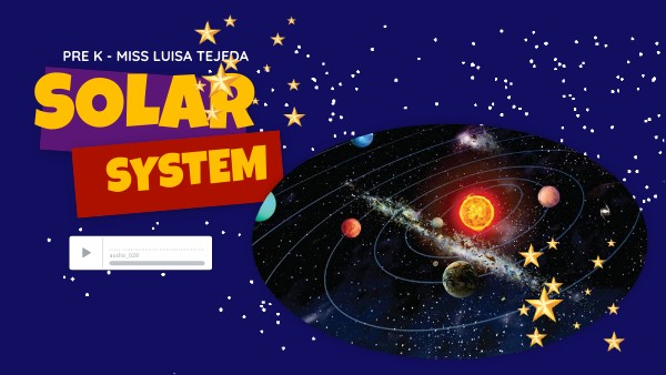 SOLAR SYSTEM FOR PREK | Genially