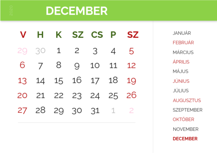 Adventi naptár | Genially