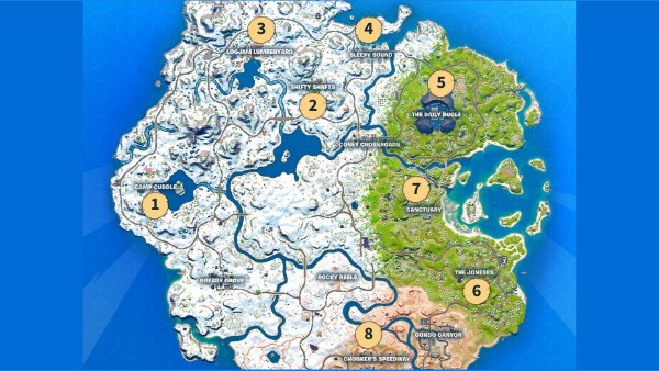 fortnite map