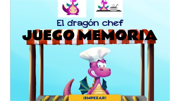 JUEGO MEMORIA EL DRAGÓN CHEF | Genially