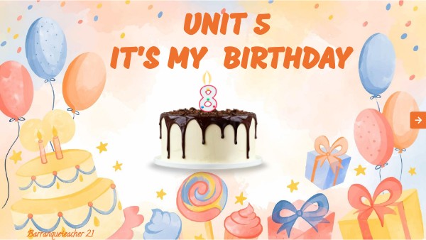 UNIT 5 YEAR 2 | Genially