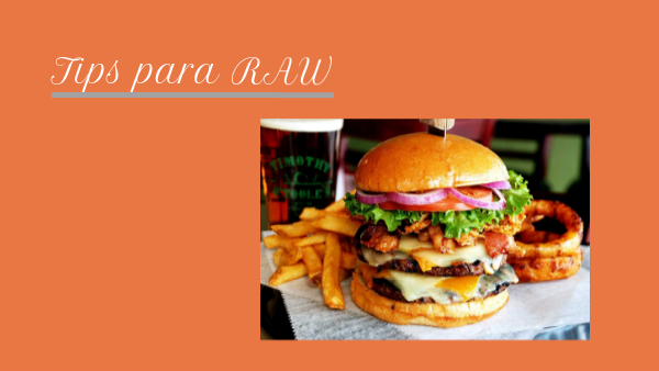 Tips para RAW | Genially